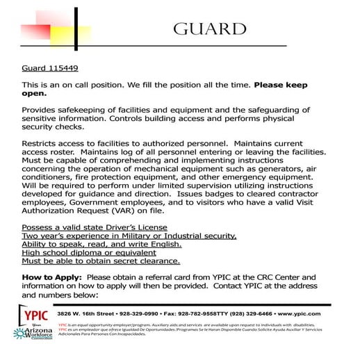 Guard | PDF