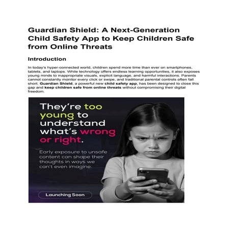 Guardian Shield_ A Next-Generation Child Safety App to Keep Children ...