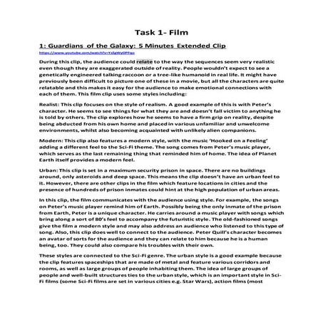 Guardians of the galaxy | DOCX