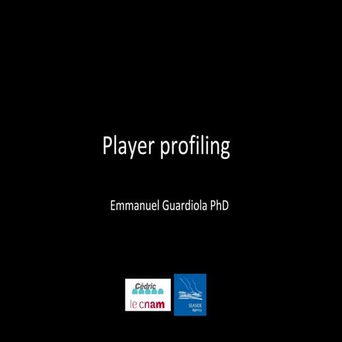Player Profiling Apps: E-Commerce and other Non-Game Applications | PPT | Video Game Genres ...