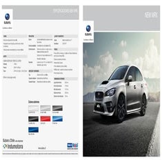 Díptico Subaru All New WRX 2015 | PDF