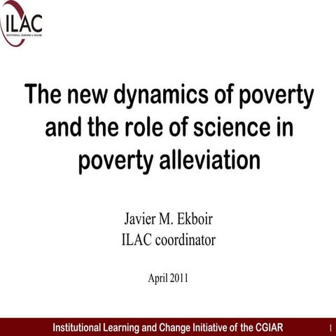 New dynamics of poverty | PPTX | Government Support and Welfare | Financial Assistance