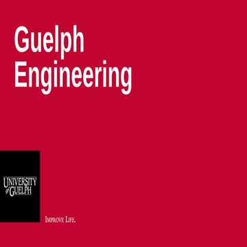 Guelph Engineering | PDF