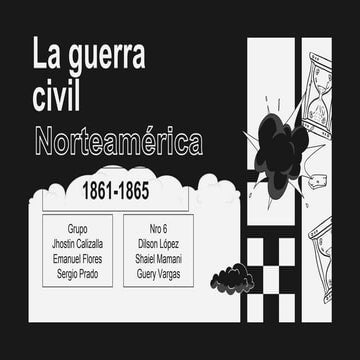 Diagrama De Venn De La Guerra Civil: Norte Y Sur Cuadernos