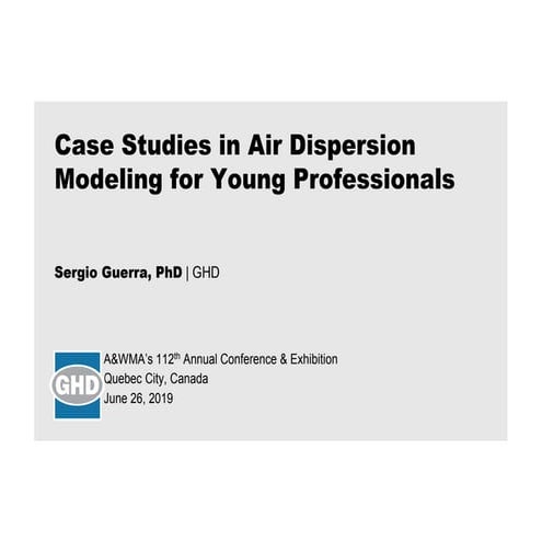 Airpollution Dispersion And Modelling Using Computers Ub Chitranshi | PPT