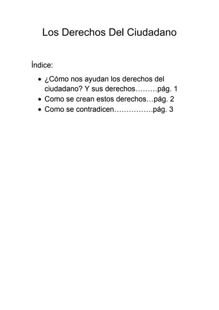 Hoja De Trabajo Sobre Derechos Humanos Taller Nacional Argentina: Hoja