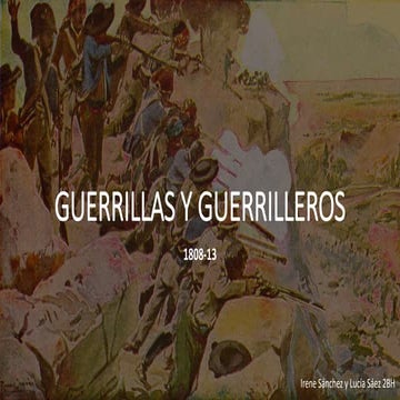 Guerrillas y guerrilleros exposición.pptx