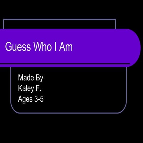 Guess Which Animal I Am | PPT