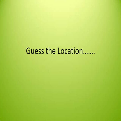 Guess the location powerpoint | PPTX