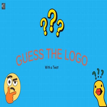 “GUESS THE LOGO” FUN ICE BREAKER GAME FOR EDUCATORS | PPTX