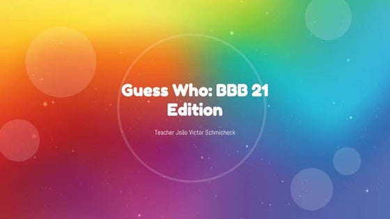 Guess Who | PPT