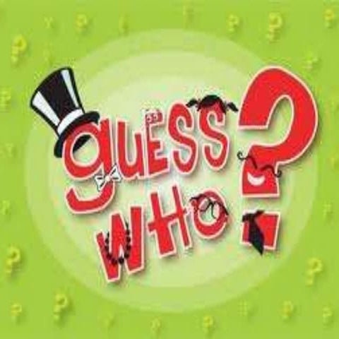 Guess who 3.0 food | PPTX