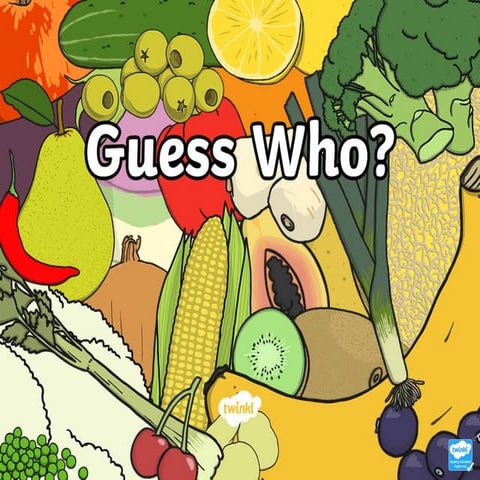 Interactive Classroom Game: Guess the Food by Yes/No Questions | PPTX