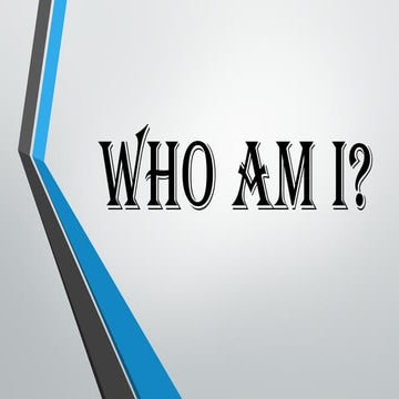 Guess Who I Am: Attractive English-.pptx