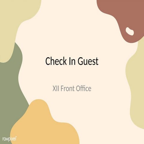 Guest Types and How to Handle Guest Check In.pptx
