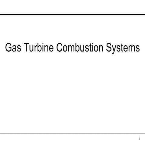 gas turbines combustion system lecture.ppt