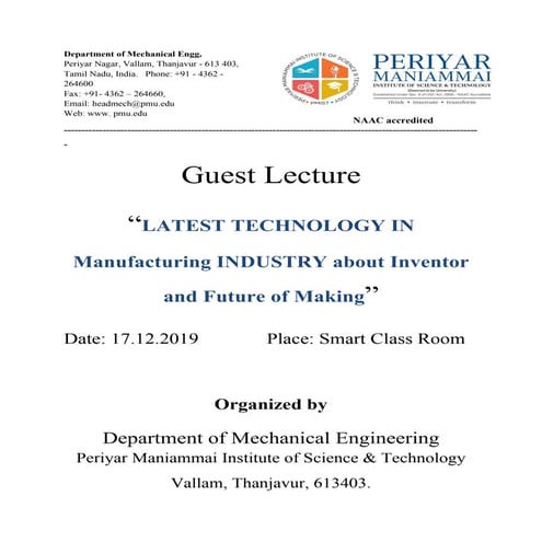 Guest lecture 2 | PDF