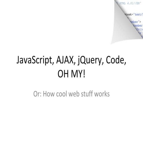 Jwu Guest Talk Javascript And Ajax Ppt 1887