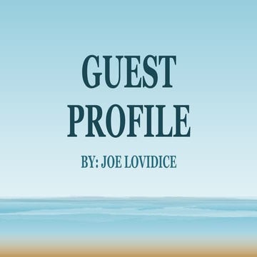 Guest profile | PPTX