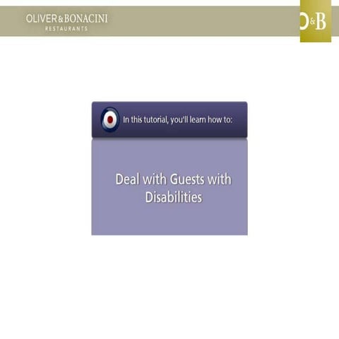 Guests disabilities | PPTX