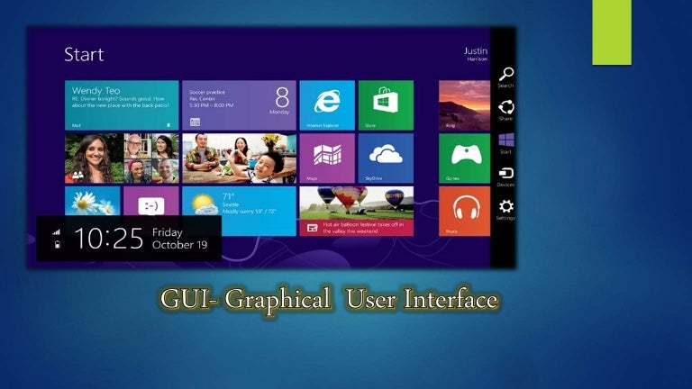 Graphical User Interface