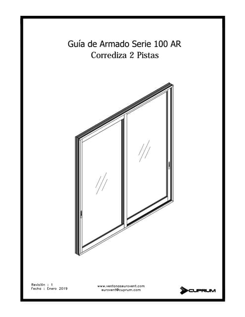 Smart frame serie 45 ventana proyectable RPT | PDF