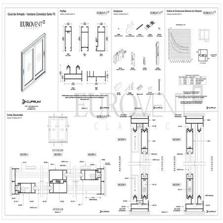 Smart frame serie 45 ventana oscilobatiente RPT | PDF