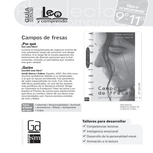 Guia campos de fresa | PDF