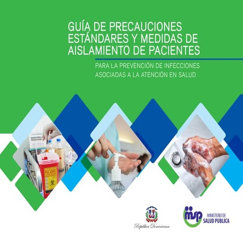 guia-de-precauciones-estandares y aislamientos-pdf | PDF