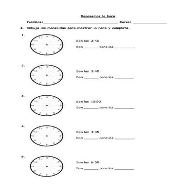 guia-de-repaso-de-la-hora-3-basico.docx | Homework and Study | Education