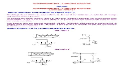 Electroneumatica basica | PDF