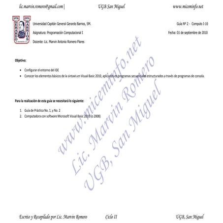 Guia 2, Formularios MDI | PDF