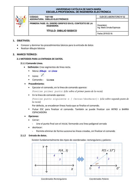 Mini tutorial Representar Vectores con Geogebra | PDF