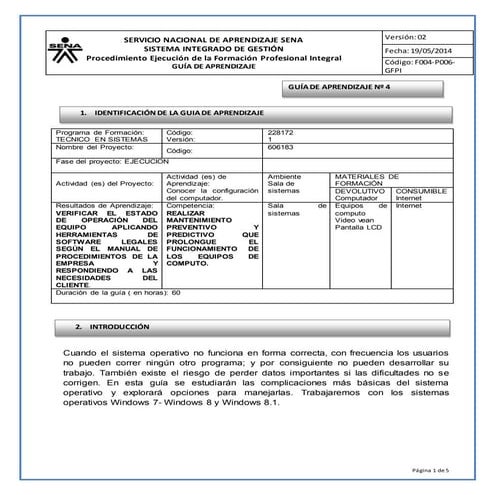 Guia 4 de mantenimiento | DOCX