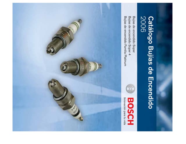 Tabla+de+equivalencias+bujias+en+general | PDF