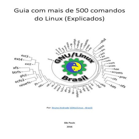 Guia com mais de 500 comandos do linux | PDF
