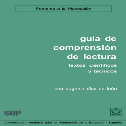 Guia de comprension de lectura | PDF