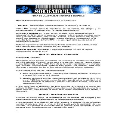 Guia de la actividad 3 unidad 3 semana 3 | DOC