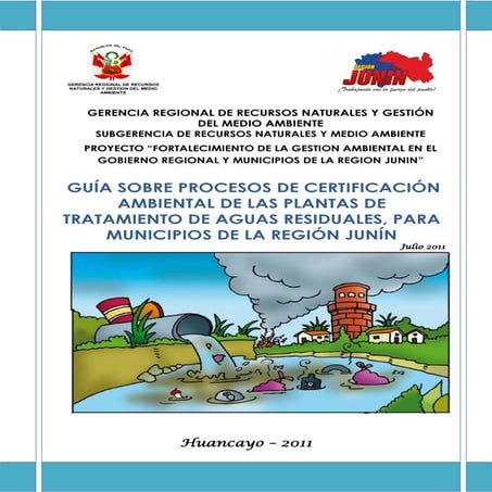 Guia de procesos de certificacion ambiental ptar grj-2011 | PDF