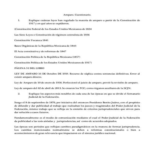 Amparo Cuestionario 1 Docx