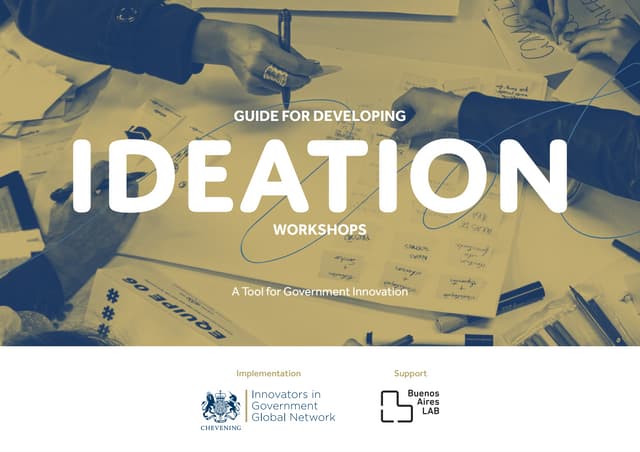 Ideation Guide - Chevening Innovators in Government | PPT Ideation Guide - Chevening Innovators in Government | PPT