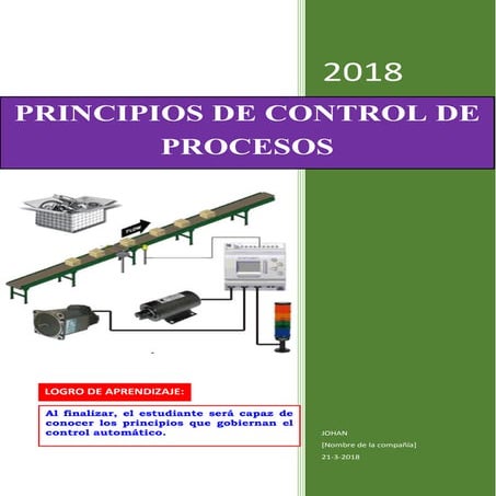 Guia n1 control de procesos industriales | PDF
