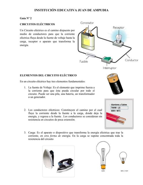 circuitos electricos (Taller practico) | PDF