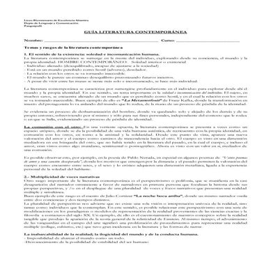Guia narrativa con ejercicios 4 b | DOCX