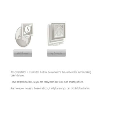 Gui animation | PPTX | Computer Animation | Computer Software and Applications