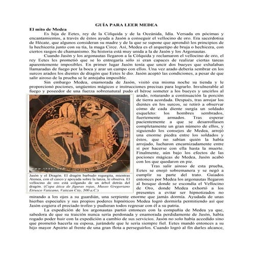 Guia para leer_medea | PDF
