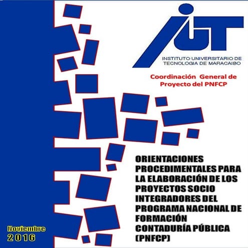 Guia Principal Procedimental de Proyecto. Contaduria Publica Actual ...