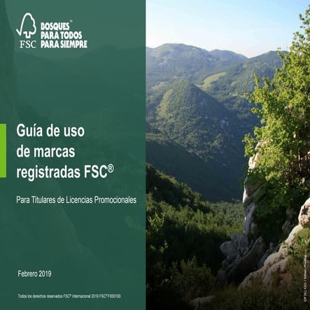 Uso Del Logotipo De Fsc