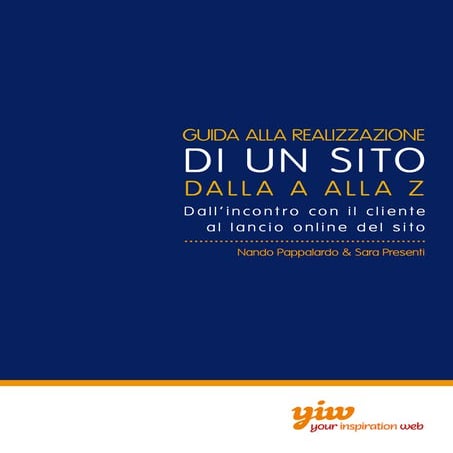 Guida alla realizzazione di un sito | PDF