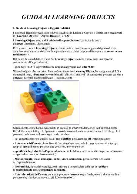 Learning Objects | PPT